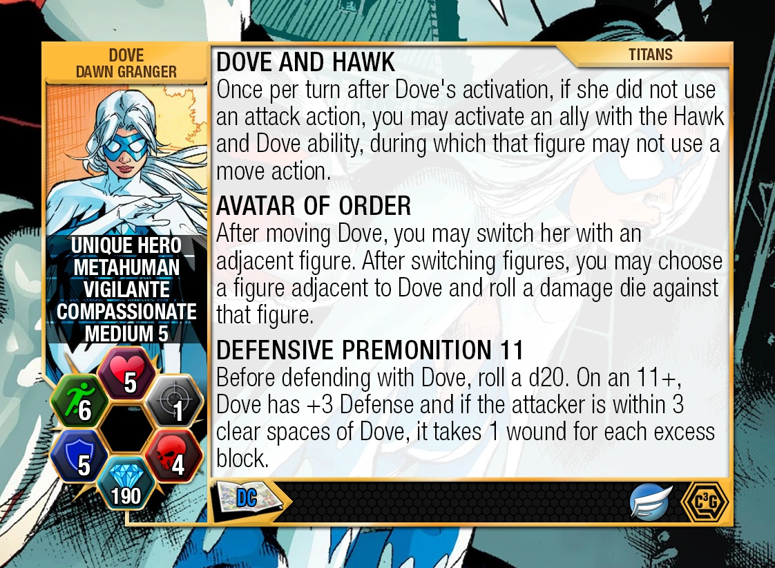 Dove (Dawn) | SuperScape Wiki | Fandom