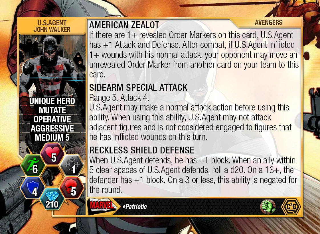 USAgent (John Walker) (Operative) | SuperScape Wiki | Fandom