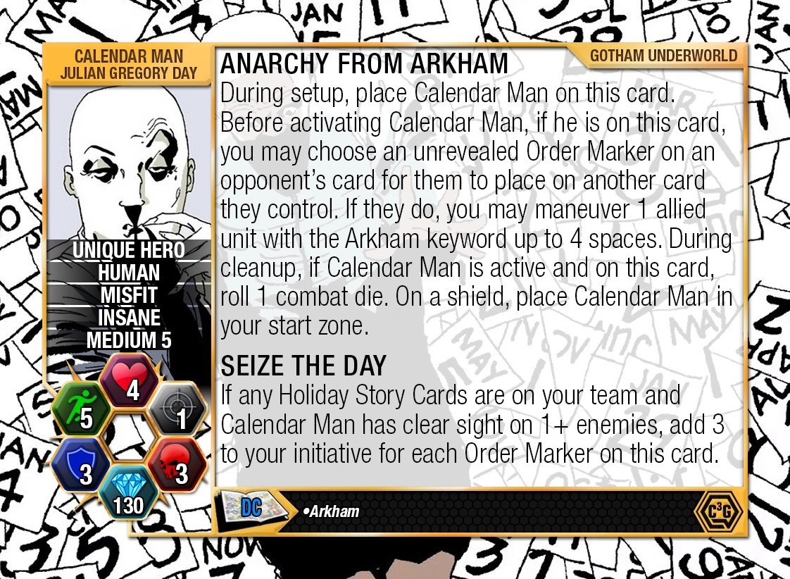 Calendar Man | SuperScape Wiki | Fandom
