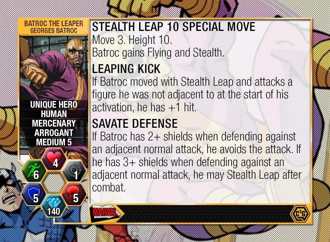 Batroc The Leaper | SuperScape Wiki | Fandom