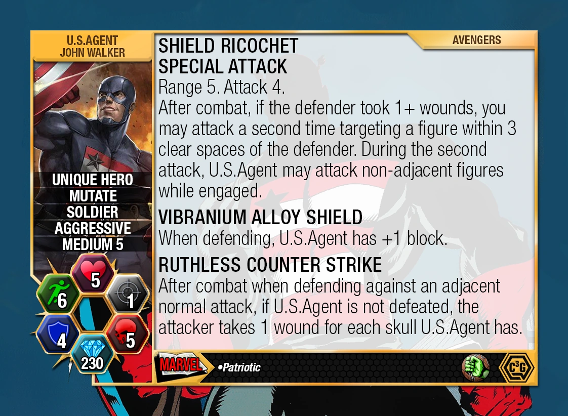 USAgent (John Walker) | SuperScape Wiki | Fandom