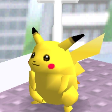 Pikachu Smash Bros 64