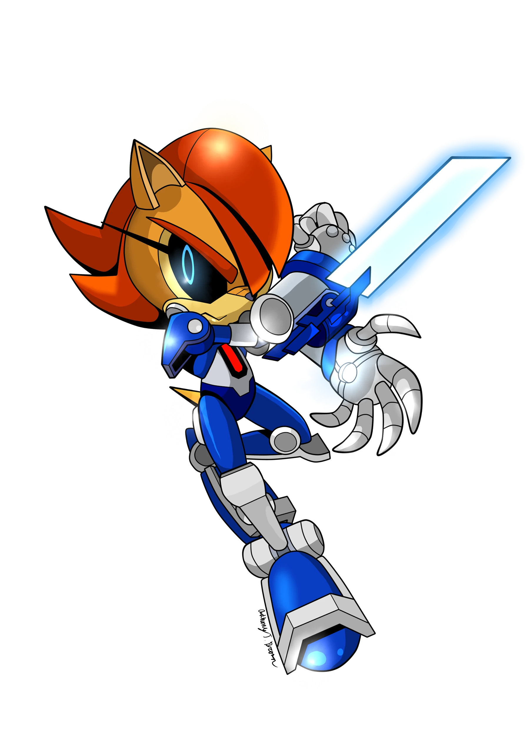 mecha sally arc