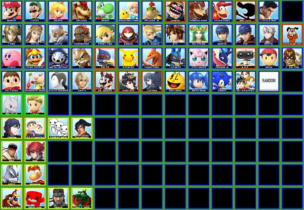 User blog:The shy platypi/WiiU/3DS Roster | Super Smash Bros. Fanon ...