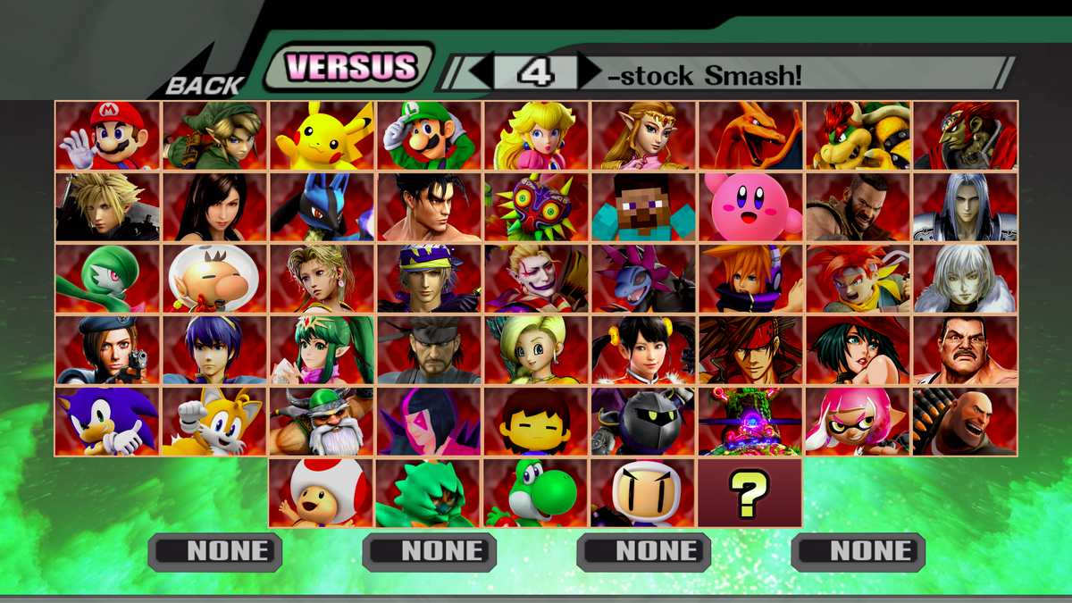 Roster Categorization Ssb Strife Super Smash Bros Fanon Fandom