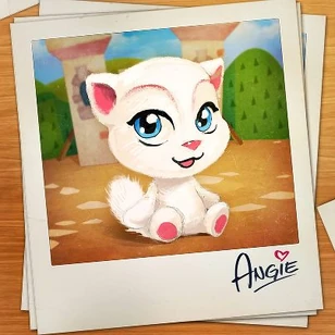 Angela the Cat (Talking Friends) | Super smash bros metal Wiki | Fandom