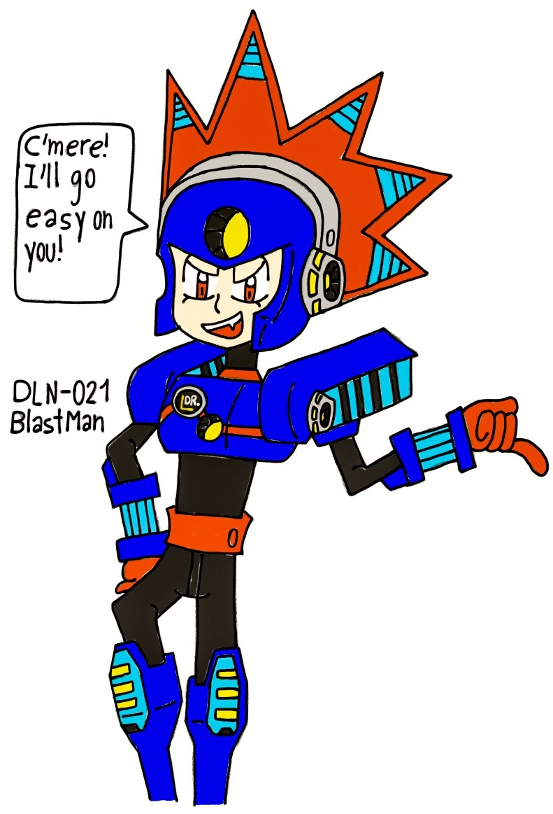 Blast Man | Super Smash Strikers Wiki | Fandom