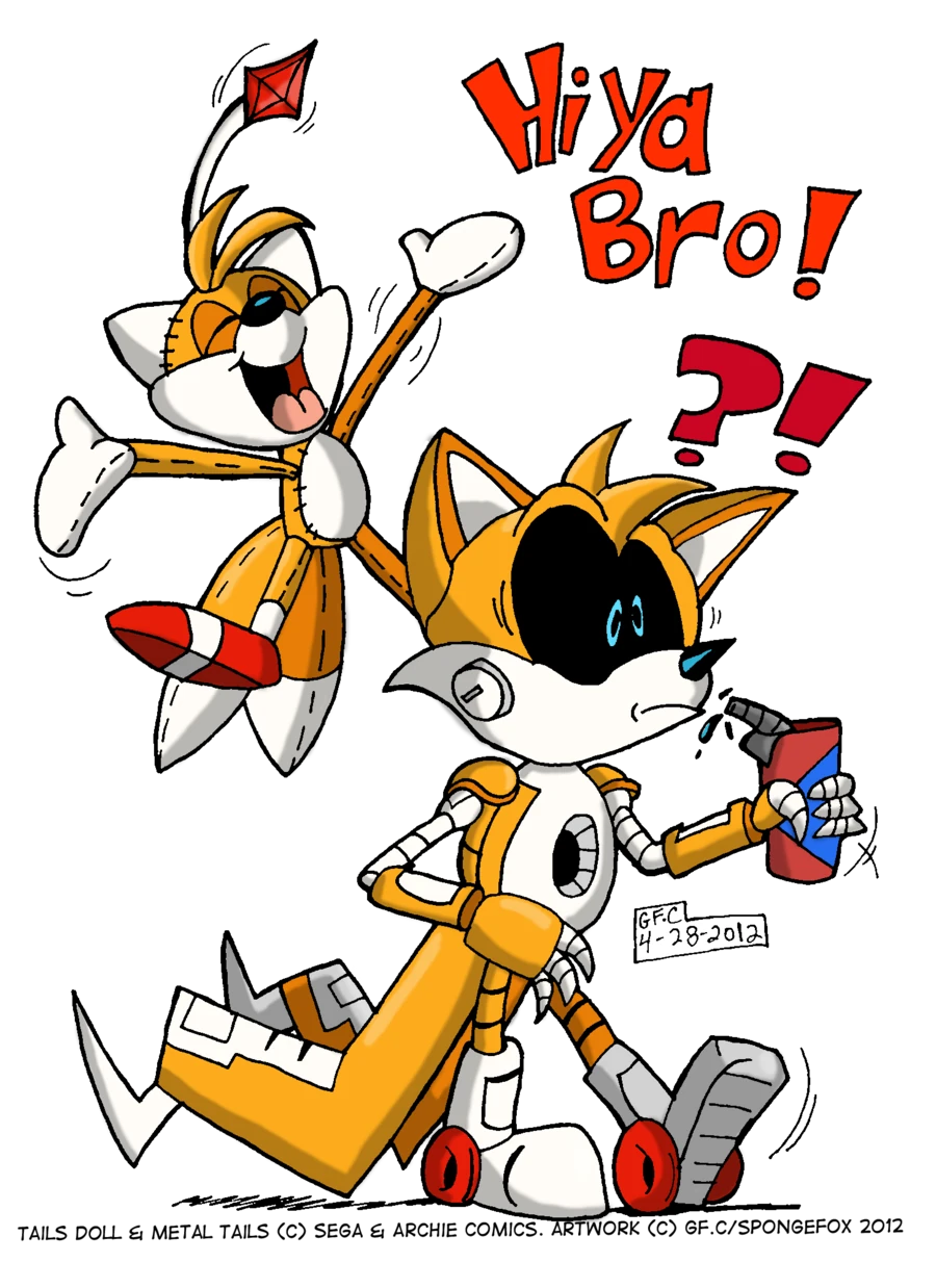 how to draw metal tails