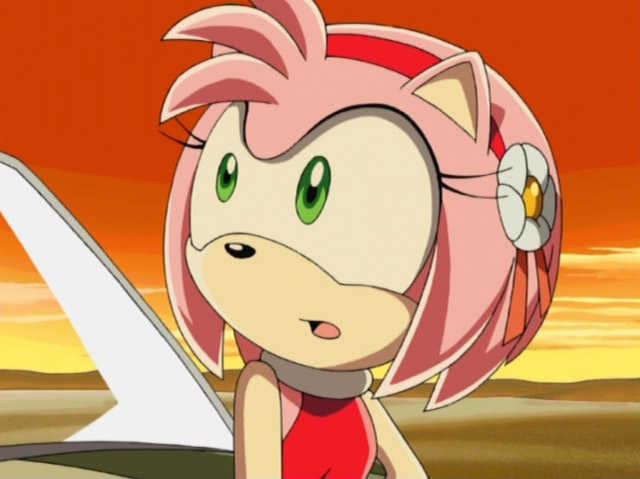 Amy Rose The Hedgehog Crying