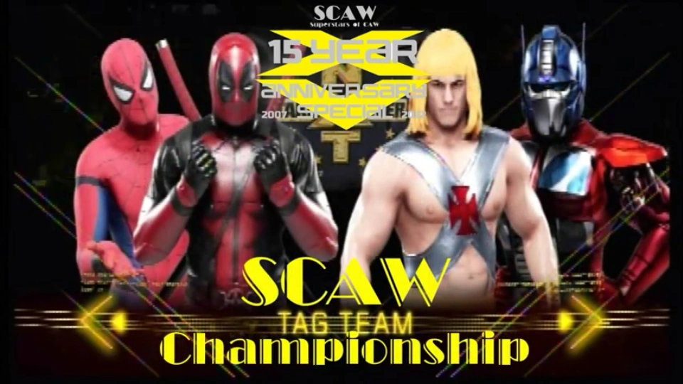 15 Year SCAW Anniversary | Scaw Wiki | Fandom