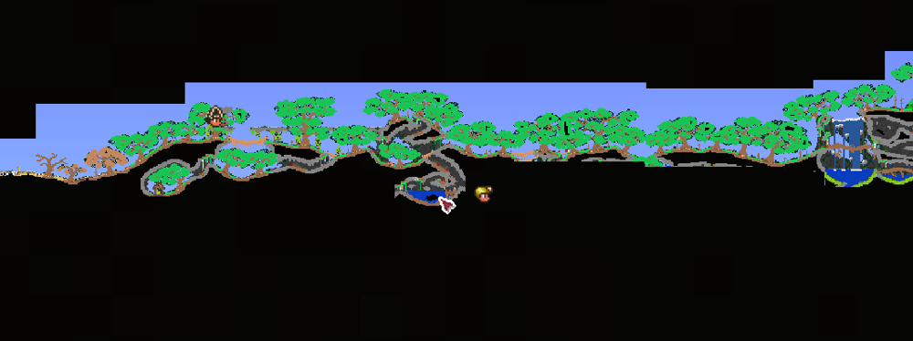 Underground Fishing Dock - The Official Super Terraria World Wiki