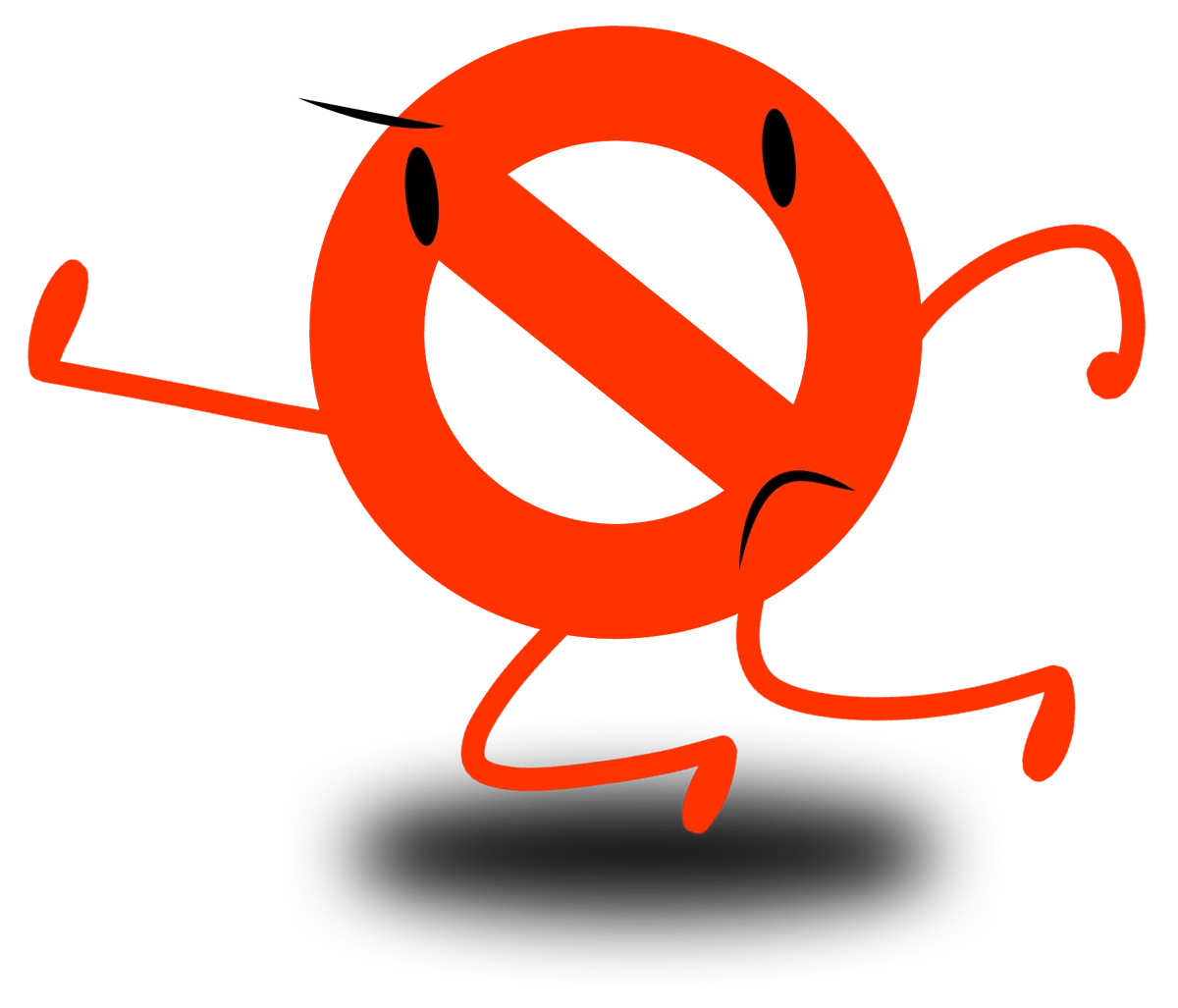 "No" Sign | Ultimate Shape Tournament Wiki | Fandom