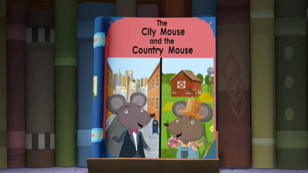 The City Mouse and the Country Mouse | Super Why! Wiki | Fandom