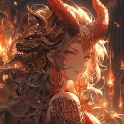 demonic dragon harem system