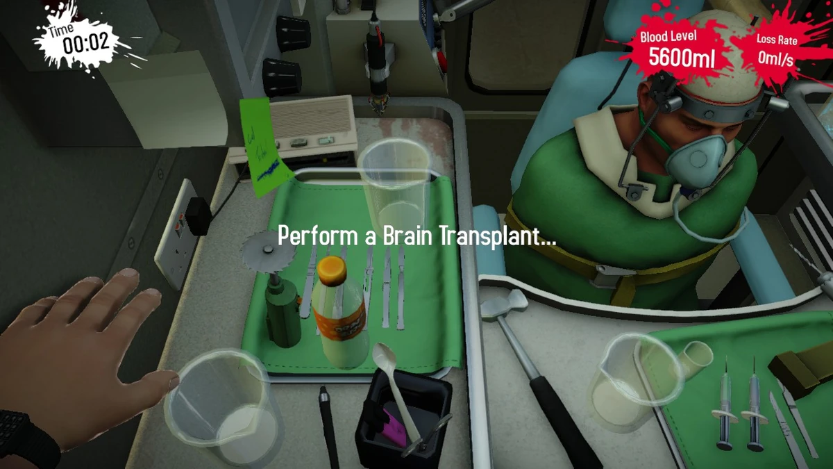 Brain Transplant (Ambulance) | Surgeon Simulator Wiki | Fandom