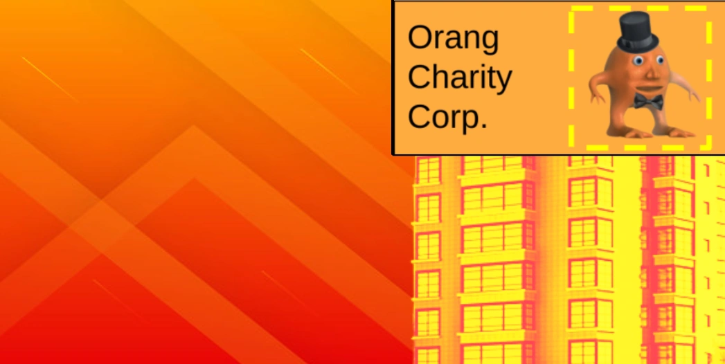 Orang Charity Co. | Surreal Memes (IN OUR CANON UNIVERSE) Wiki | Fandom