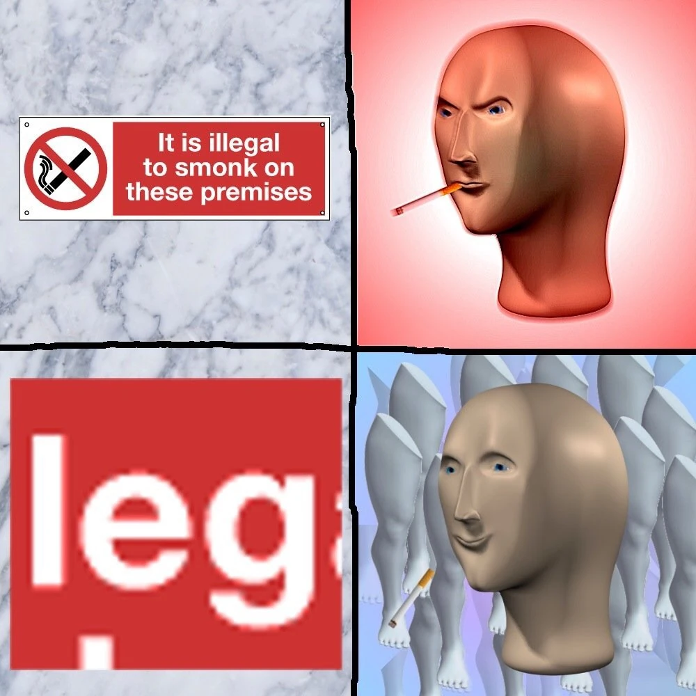 Smonk leg | Surreal Memes Wiki | Fandom