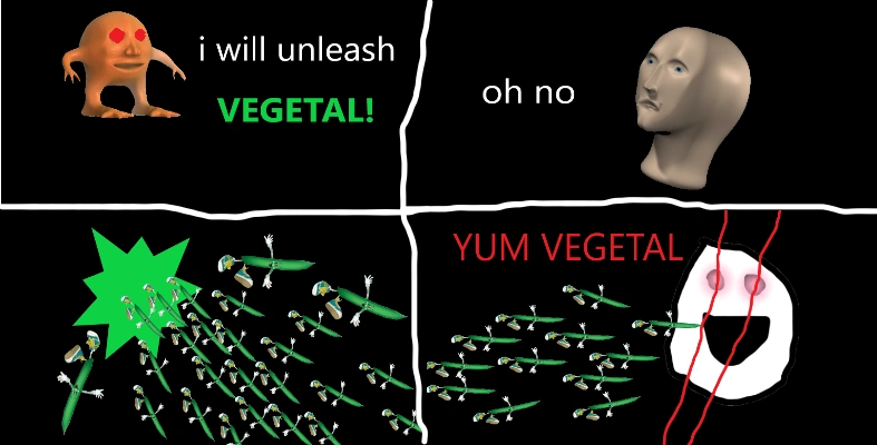 YUM VEGETAL | Surreal Memes Fanon Wiki | Fandom