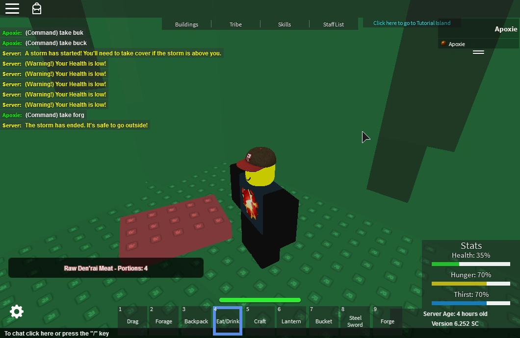 Den'Rai Meat | Survival 303 Wiki | Fandom