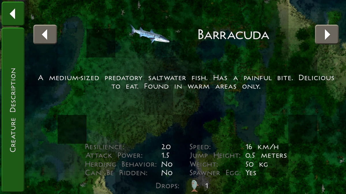 Barracuda | Survivalcraft Wiki | Fandom
