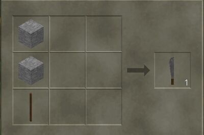 Stone Machete | SurvivalCraft Wiki | Fandom