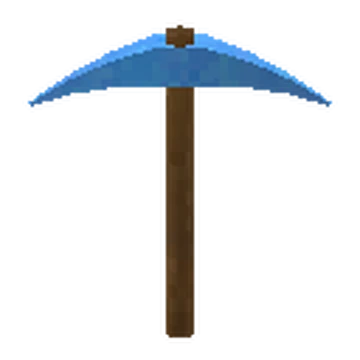 how to draw a diamond pickaxe