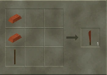 Copper Machete | SurvivalCraft Wiki | Fandom