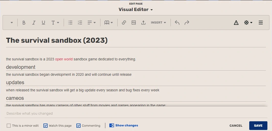 HELP | The survival sandbox Wiki | Fandom