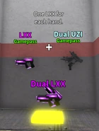 Dual LXX | Survive in area 51 Wiki | Fandom