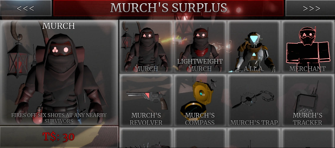 Murch's Surplus | Survive The Night (Roblox) Wiki | Fandom
