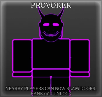Provoker | Survive The Night (Roblox) Wiki | Fandom