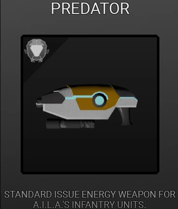 Predator Medical Pack Weapons