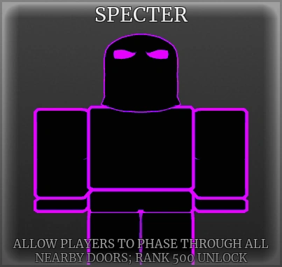 Specter | Survive The Night (Roblox) Wiki | Fandom