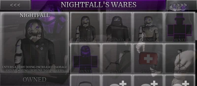 Nightfall's Wares | Survive The Night (Roblox) Wiki | Fandom