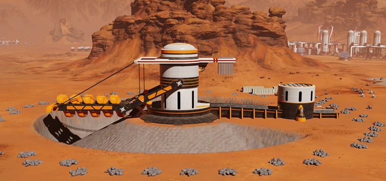 Excavator - Surviving Mars Wiki