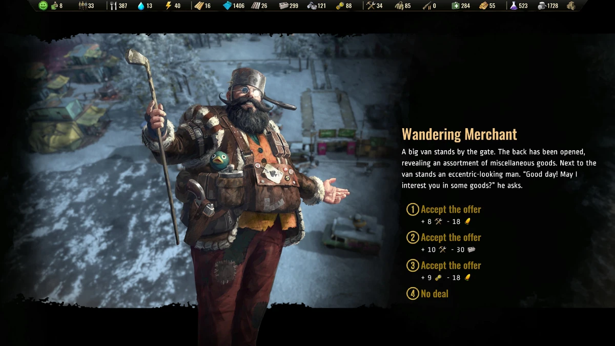 Wandering Merchant - Surviving the Aftermath Wiki