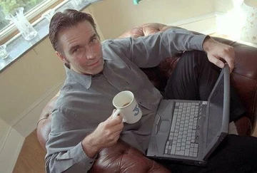 Bruce Almighty Typing Gif