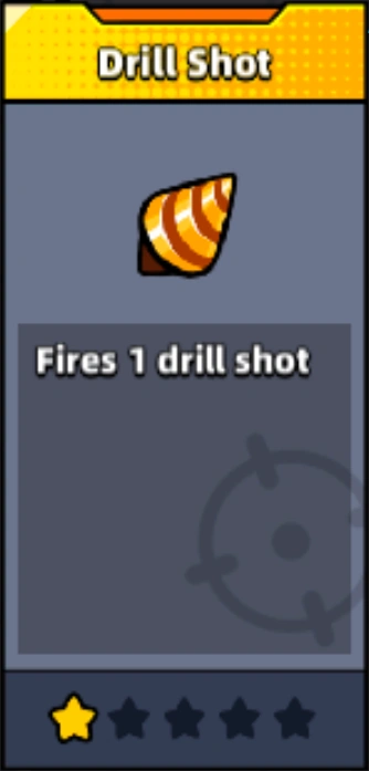Drill Shot | SurvivorIO Wiki | Fandom