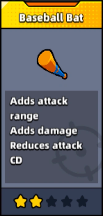 Baseball Bat | SurvivorIO Wiki | Fandom