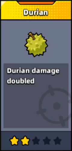 Durian | SurvivorIO Wiki | Fandom