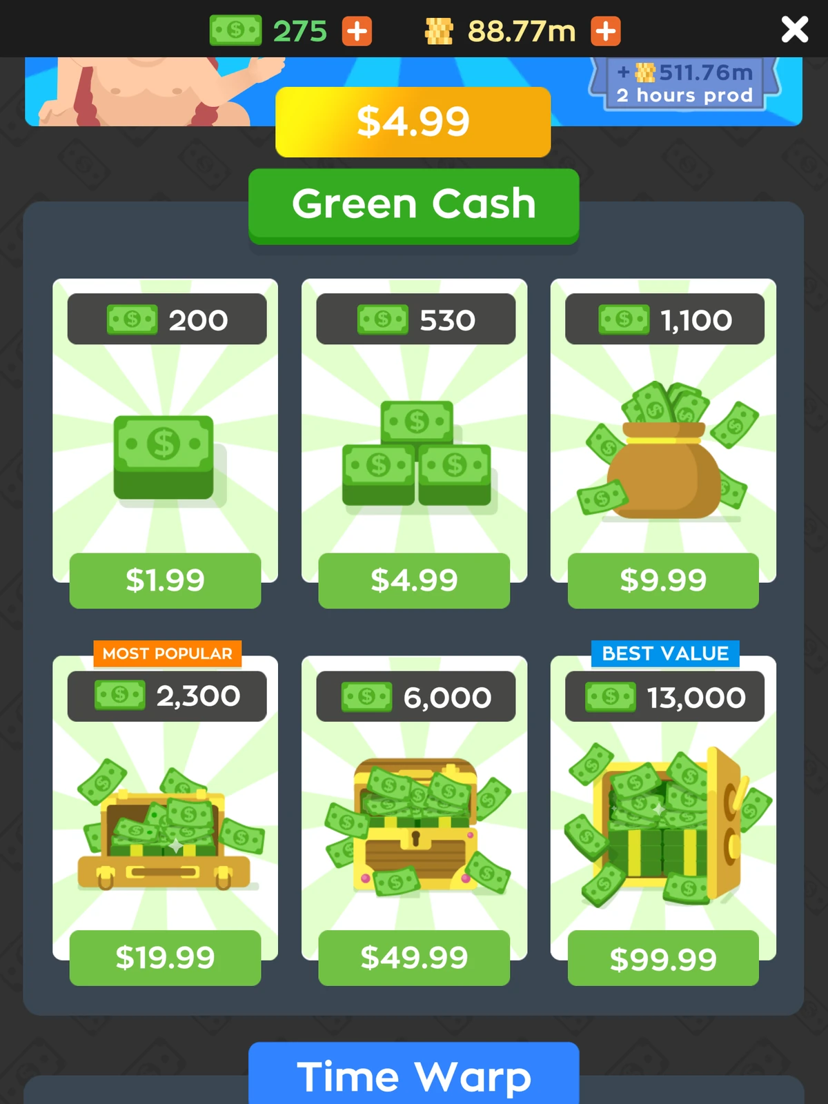 Green Cash | Sushi Bar Idle Wiki | Fandom
