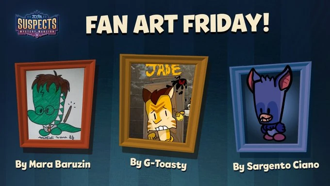 Fan Art Friday | Suspects Mystery Mansion Wiki | Fandom