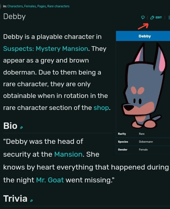 Suspects Wiki:Manual of Style | Suspects Mystery Mansion Wiki | Fandom