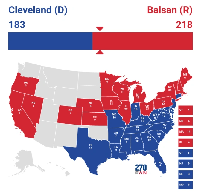 1888 United States Presidential Election | SV Mock Election History ...