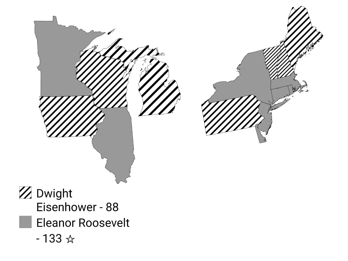 1944 DSA Presidential Election | SV Mock Election History Wiki | Fandom