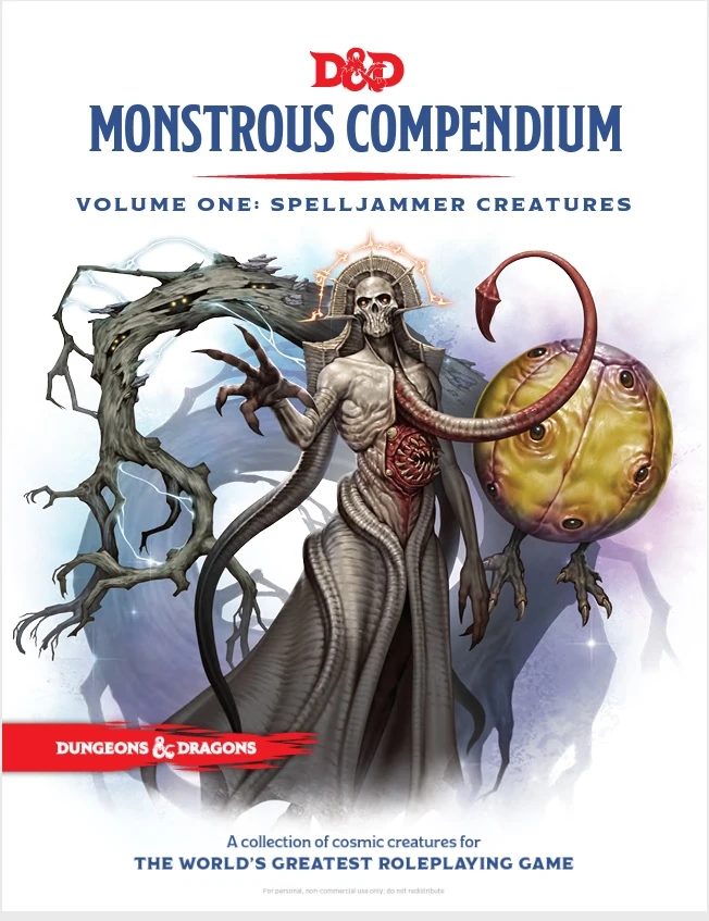 Monstrous Compendium Volume One: Spelljammer Creatures | Svenska ...