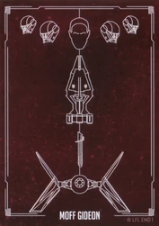 Moff Gideon | Star Wars Villainous Wiki | Fandom