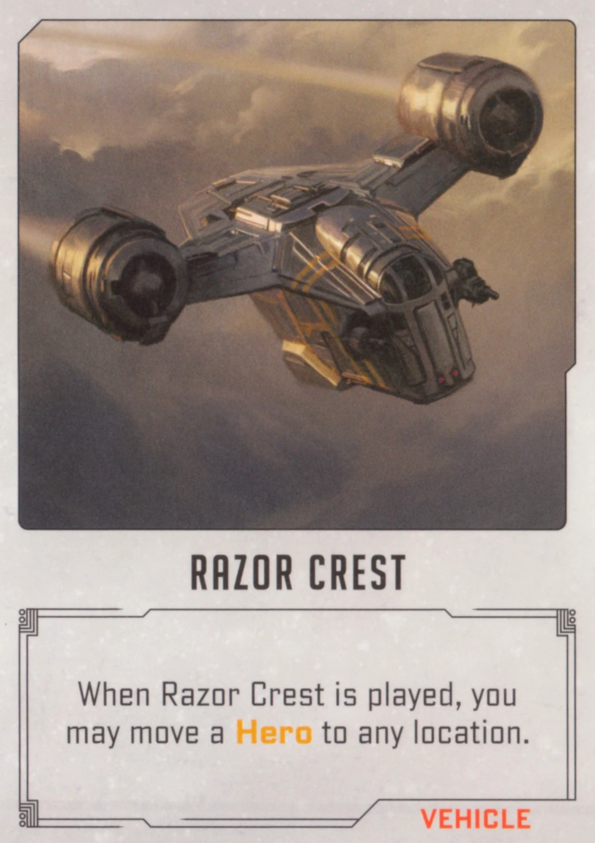 Razor Crest | Star Wars Villainous Wiki | Fandom