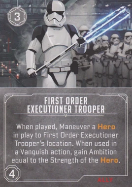 First Order Executioner Trooper | Star Wars Villainous Wiki | Fandom