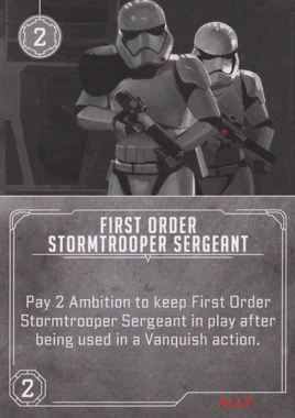 First Order Stormtrooper Sergeant | Star Wars Villainous Wiki | Fandom